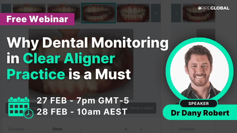 Dental Monitoring in Clear Aligner Practice Webinar with Dr Dany Robert