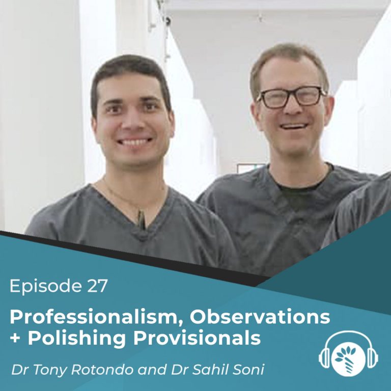 #027 - Professionalism, Observations + Polishing Provisionals with Dr ...
